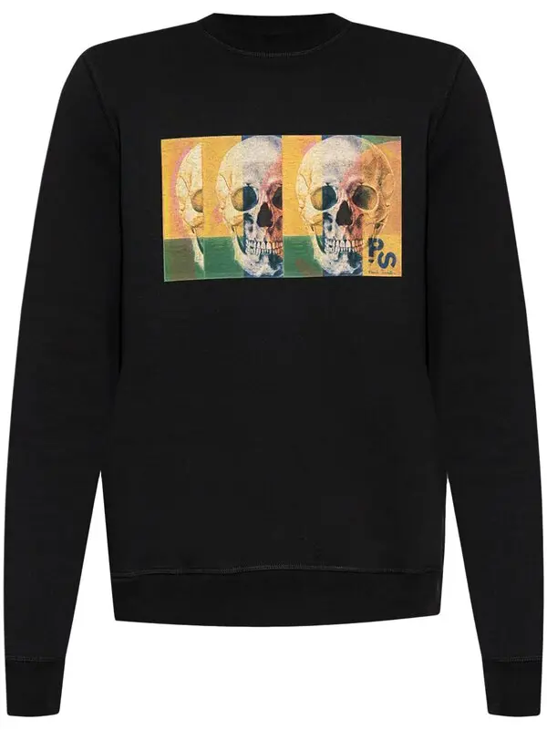 Paul Smith Printed Sweatshirt - Black