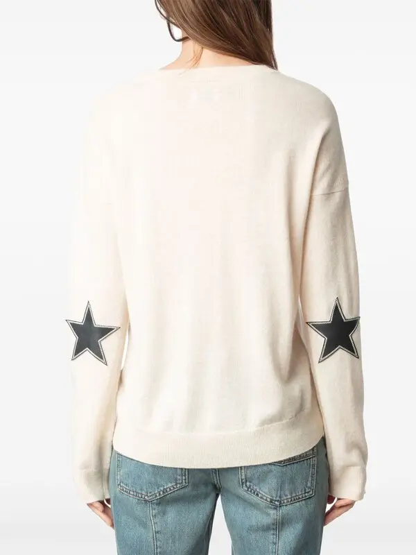 Zadig&Voltaire Cici Patch Jumper - Neutrals