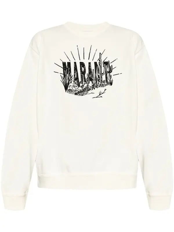 MARANT Mikoy Sweatshirt - White