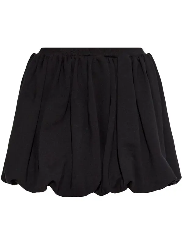 Marni Cotton Pleated Skirt - Black