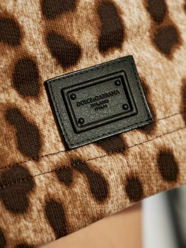 Dolce & Gabbana Leopard-print Shorts