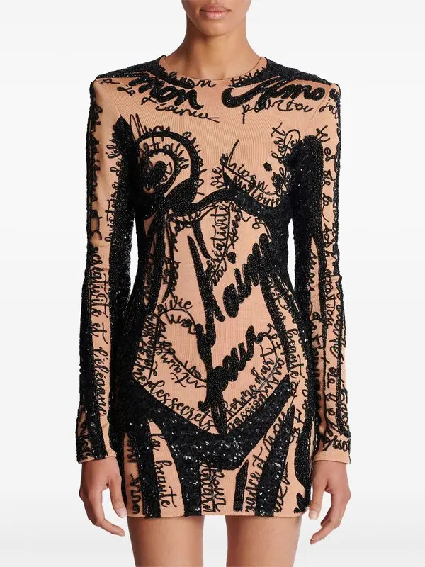 balmain embroidered mini dress Baltic Born Womens Kiana Poplin Maxi Dress | Blue Multi