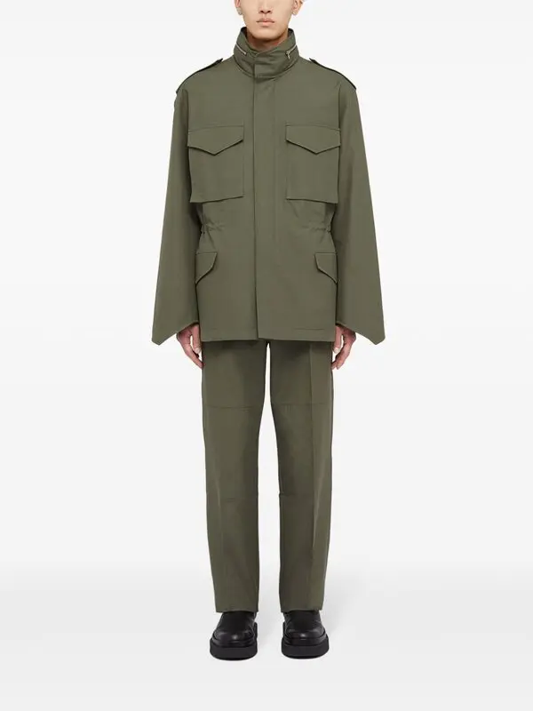 JIL SANDER Concealed Fastening Shirt Jacket