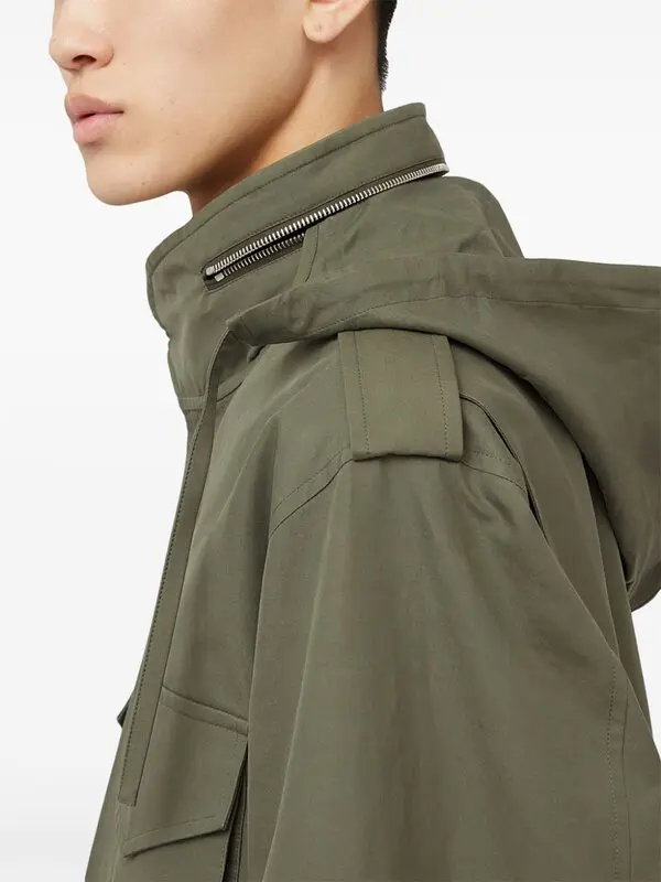 JIL SANDER Concealed Fastening Shirt Jacket