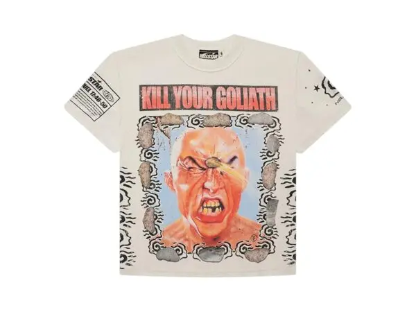 HELLSTAR Kill Your Goliath T-shirt - White