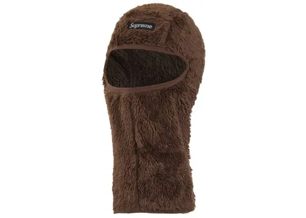 Supreme Fuzzy Balaclava - Brown