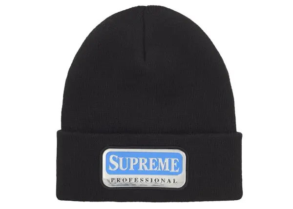 Supreme Professional Beanie - Black