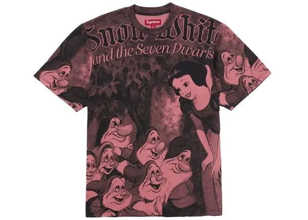 Supreme Snow White Short Sleeve Top - Pink