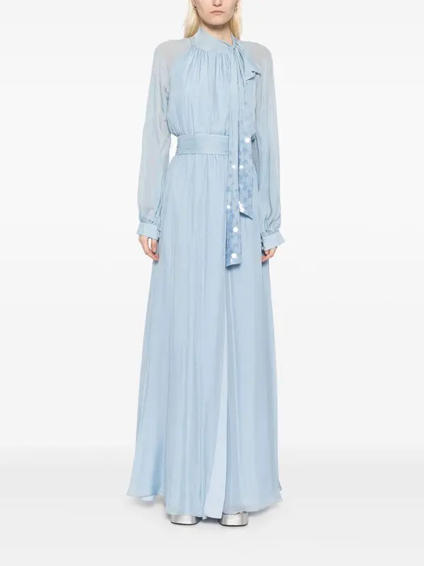 Sachin & Babi Vera Gown - Blue