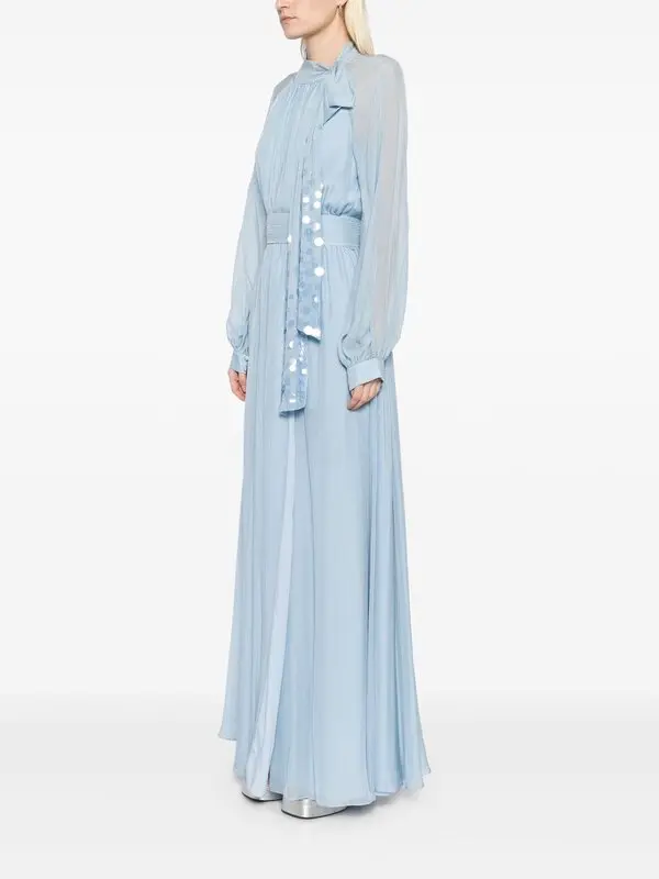 Sachin & Babi Vera Gown - Blue