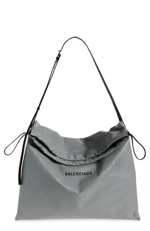 Balenciaga Large Shopper Shoulder Bag - Balenciaga Grey/ Light Black