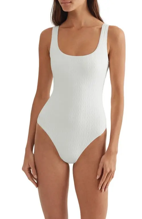 Polo Ralph Lauren Martinique One-piece Swimsuit - White