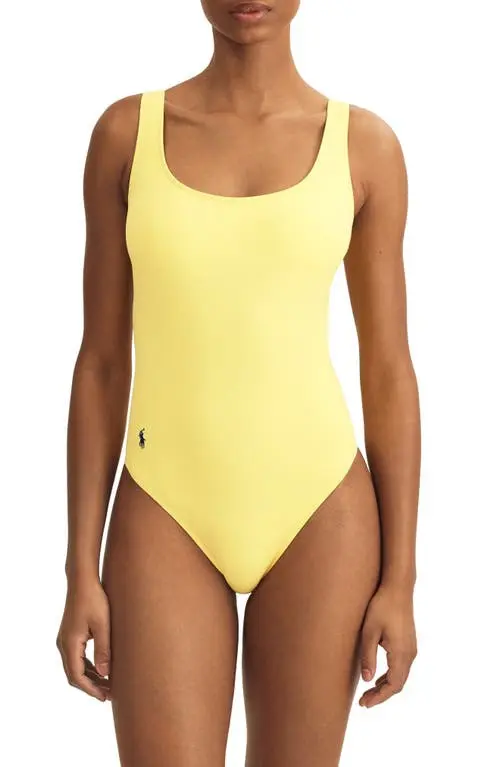 Polo Ralph Lauren Martinique One-piece Swimsuit - Yellow