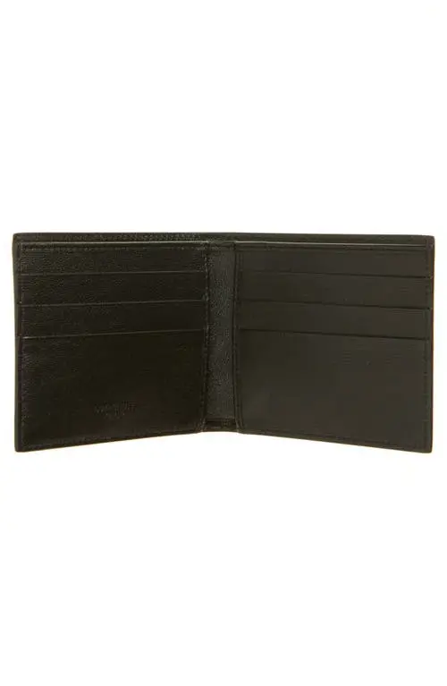 Dolce & Gabbana Leather Bifold Wallet - 80999 Nero