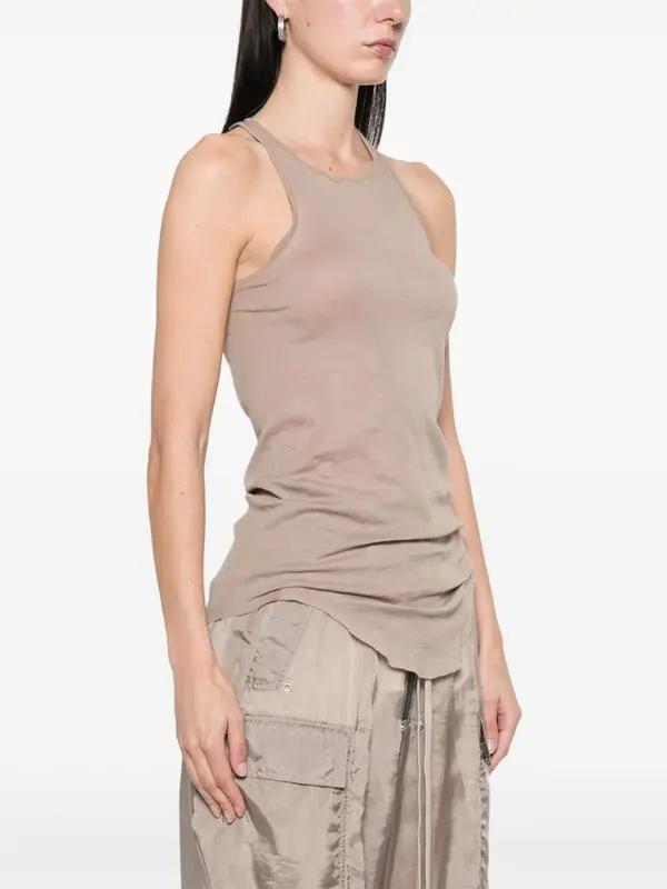 Rick Owens Cotton Tank Top - Neutrals
