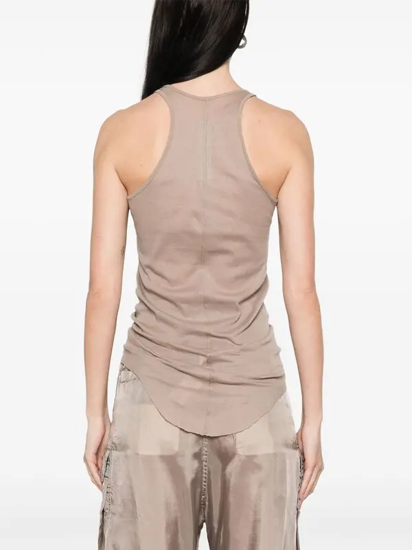 Rick Owens Cotton Tank Top - Neutrals