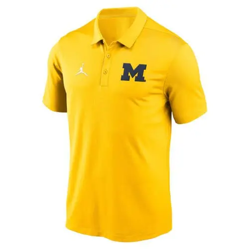 JORDAN BRAND Michigan Wolverines Primetime Franchise Performance Polo