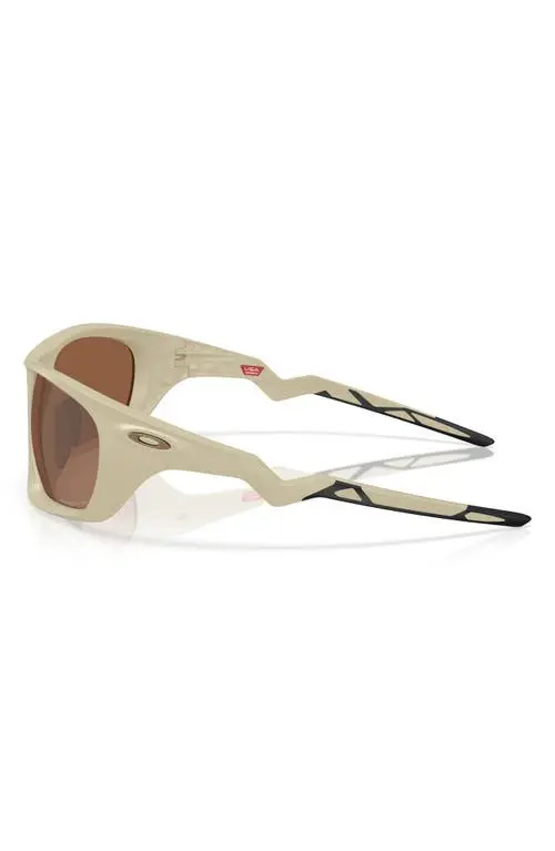 Oakley Lateralis 60mm Prizm™ Polarized Rectangular Sunglasses - Bone