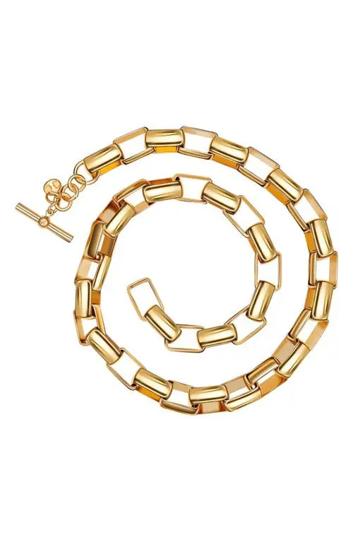 CHRISTINA CARUSO Box Link Necklace