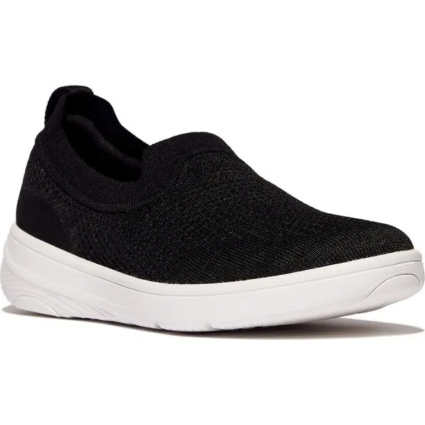 Fitflop Knit Slip-on Sneaker - Black