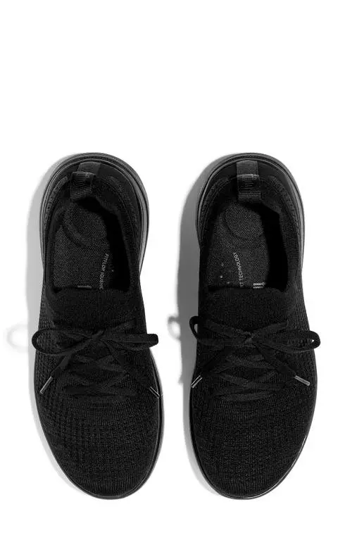 Fitflop Super-q Knit Sneakers - All Black