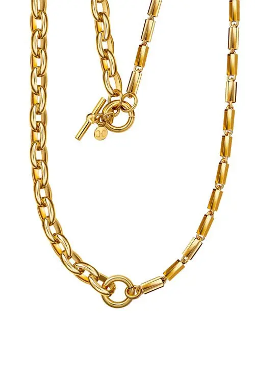 CHRISTINA CARUSO Double Link Necklace - 14k Gold