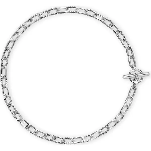 David Yurman Madison Toggle Chain Necklace - Sterling Silver