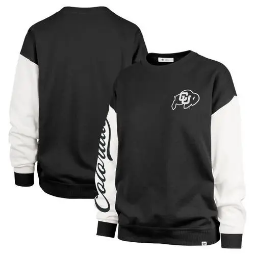 '47 Colorado Buffaloes Double Header Rise Andie Pullover Sweatshirt