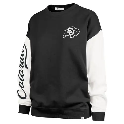 '47 Colorado Buffaloes Double Header Rise Andie Pullover Sweatshirt