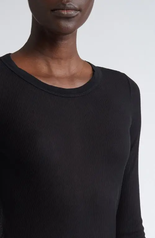 Rick Owens Rib Long Sleeve T-shirt