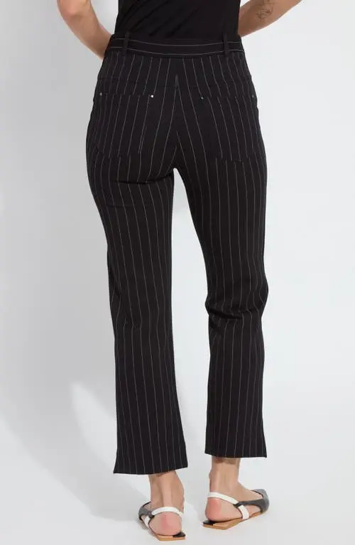 Lyssé Pinstripe Baby Boot Ankle Pants