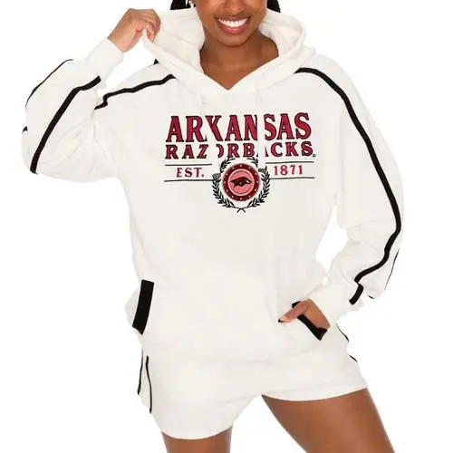 GAMEDAY COUTURE Arkansas Razorbacks Pullover Hoodie And Shorts Set