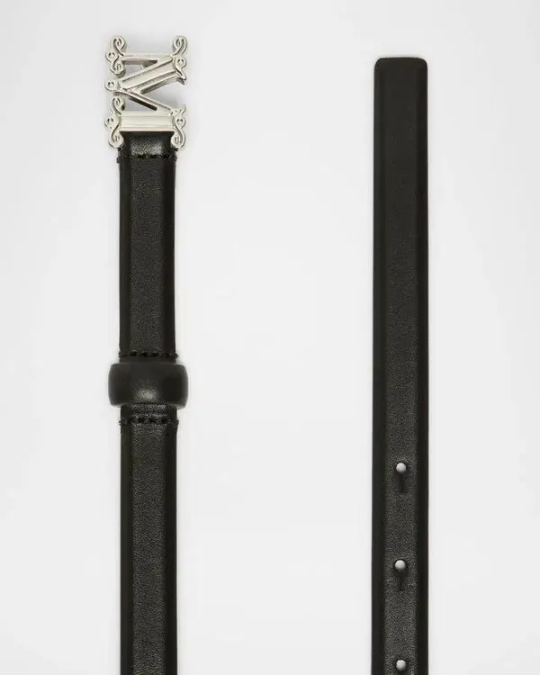 Max Mara Leather Belt - Black