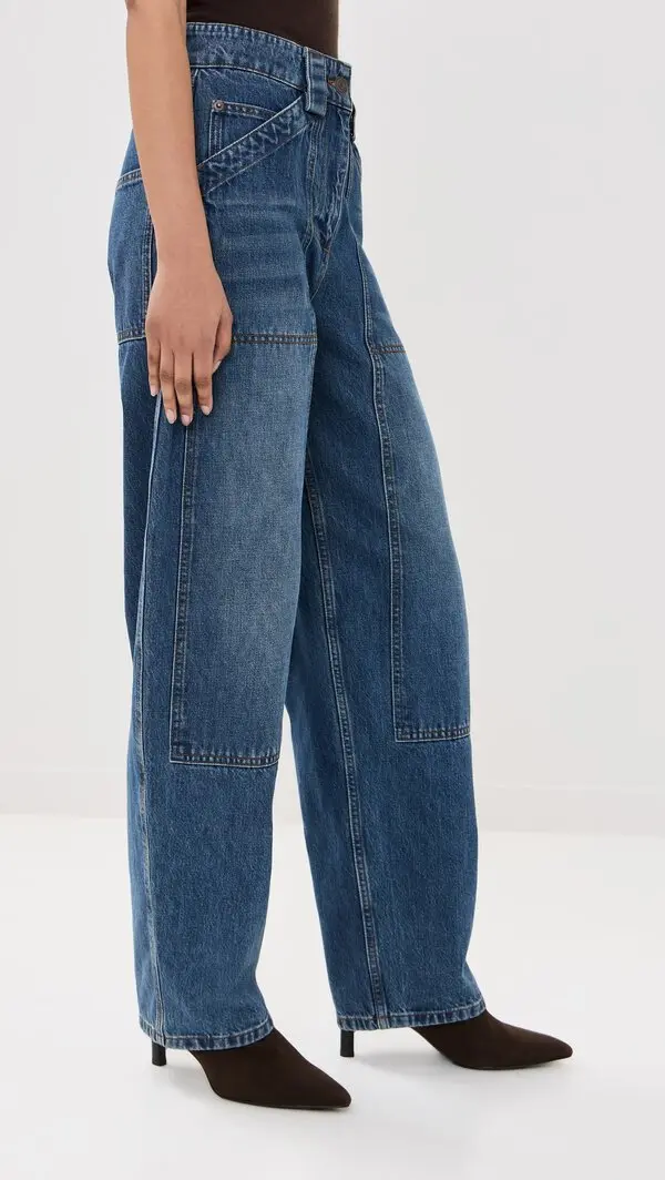 Co High-rise Balloon Jeans - Indigo