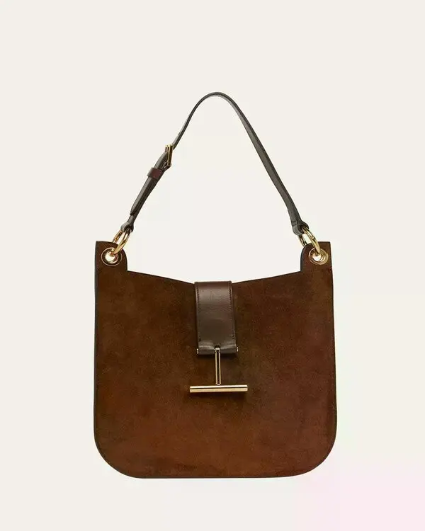 TOM FORD Tara Small Hobo Crossbody Bag