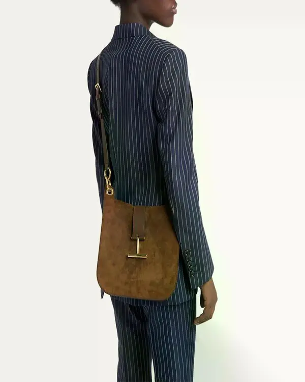 TOM FORD Tara Small Hobo Crossbody Bag