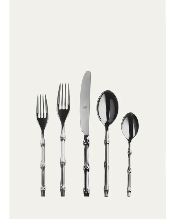 MEPRA Bali Mirror 5-piece Flatware Place Setting - Silver