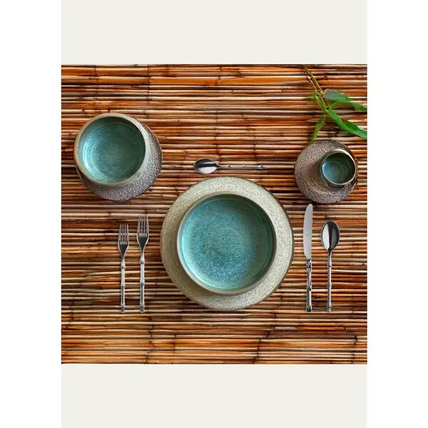 MEPRA Bali Mirror 5-piece Flatware Place Setting - Silver