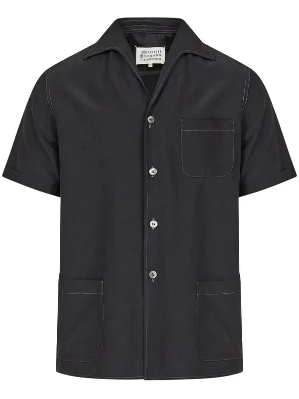 MAISON MARGIELA Short-sleeve Shirt - Black