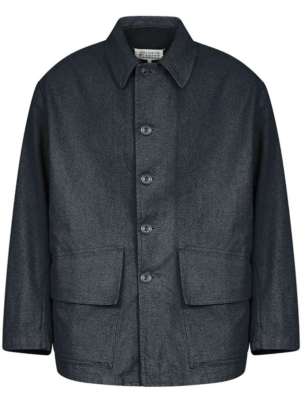 MAISON MARGIELA Cotton Jacket - Blue