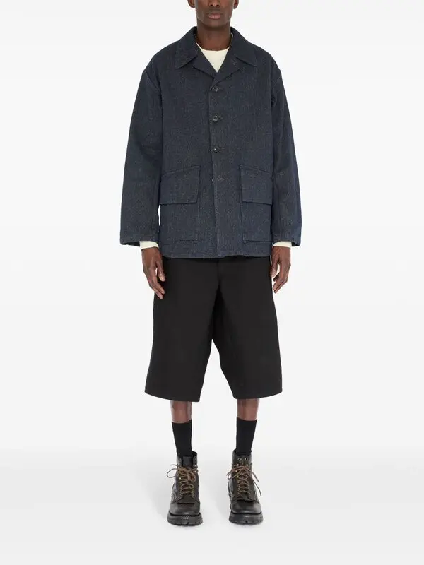 MAISON MARGIELA Cotton Jacket - Blue