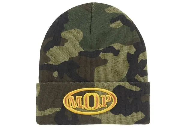 Supreme M.o.p. Beanie - Woodland Camo