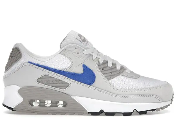 Nike Max 90 Racer Blue Summit Sneakers - White/college Grey/summit White