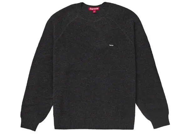 Supreme Terry Small Box Sweater - Black