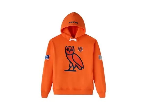 OVO X Nfl Chicago Bears Og Owl Hoodie