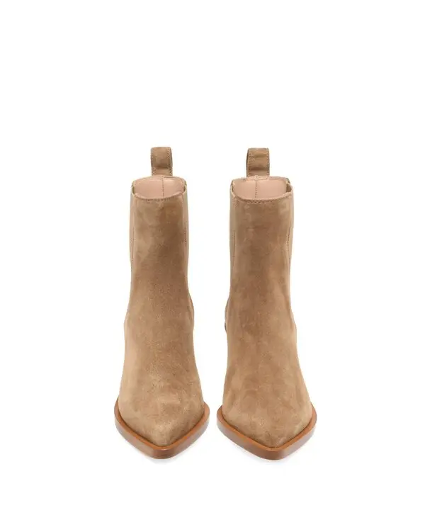 GIANVITO ROSSI Wylie Bootie - Light Brown