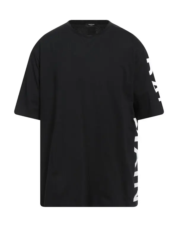 Balmain T-shirt Size Cotton - Black