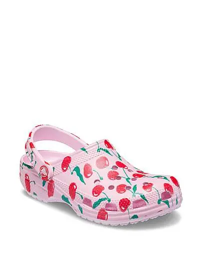 Pink Crocs Classic Fresh Fruit Clog