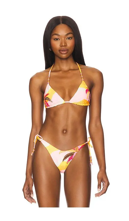 MAAJI Paradiso Waves Balmy Bikini Top - Pink