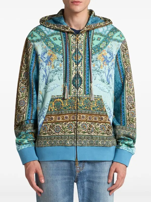 Etro Abstract Print Hoodie
